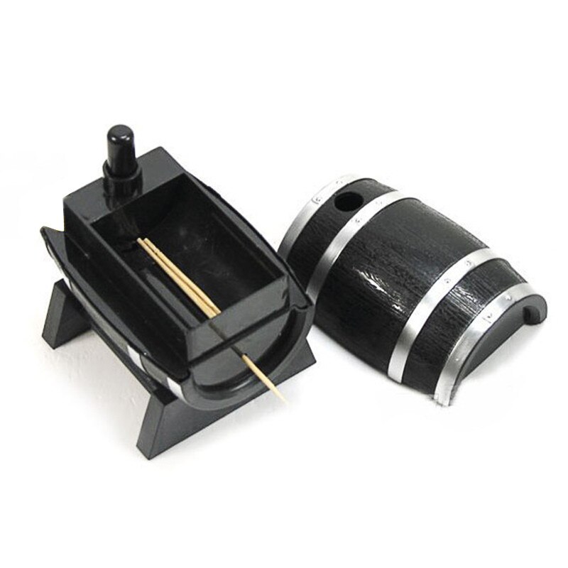 Automatic Wine Barrel Toothpick Holder Hand Pressi... – Grandado