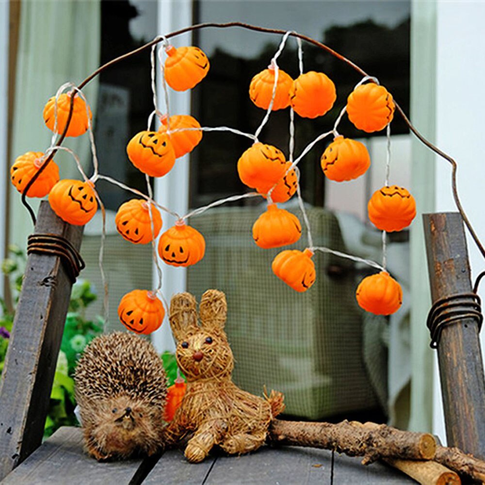 1.5m Halloween Pumpkin LED String Lights Halloween... – Grandado