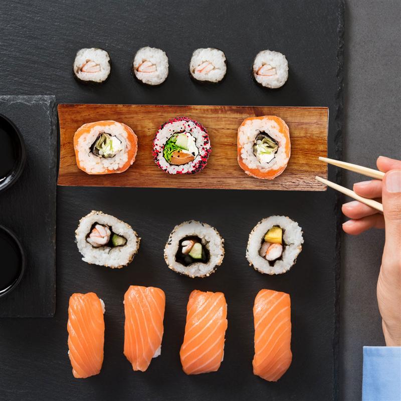 Long Sushi Plate Japanese Style Sushi Tray Sashimi... – Grandado