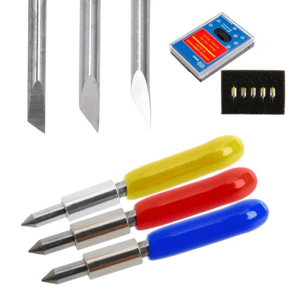 5Pcs 30 45 60 degree Cutting Vinyl Plotter Blades ... – Grandado