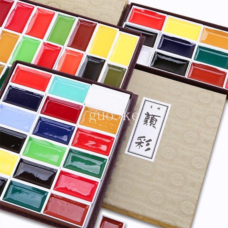 Sakura Solid Watercolor Paint 24/48/60 Color Set P... – Grandado