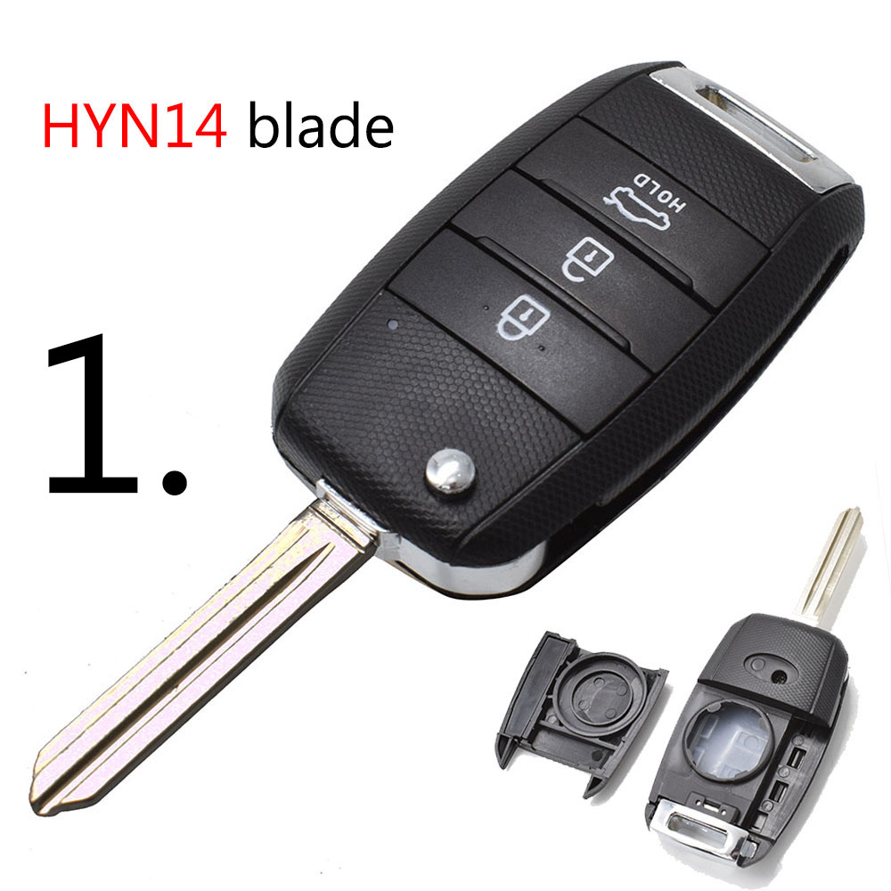 3 Button Car Remote Key Fob Shell Case For Kia K2 ... – Grandado
