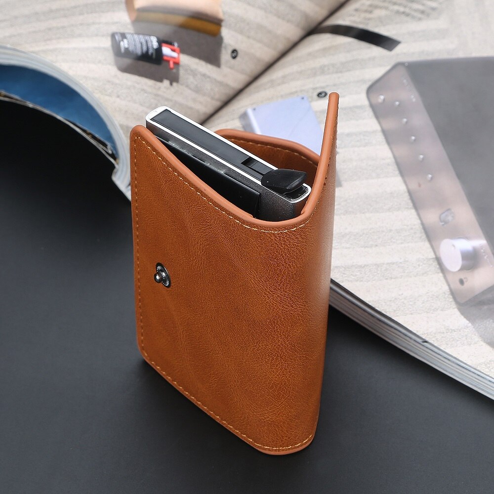 RFID Automatic Wallet Credit Card Holder Case Alum... – Grandado