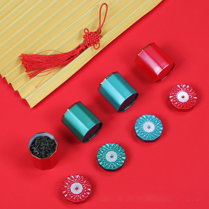 Tea Storage Container Small Portable Mini Black Te... – Grandado