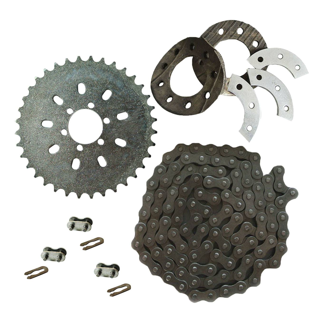 6 löcher 36 Zähne Kettenrad & 415 Kette Passt 66cc... – Vicedeal