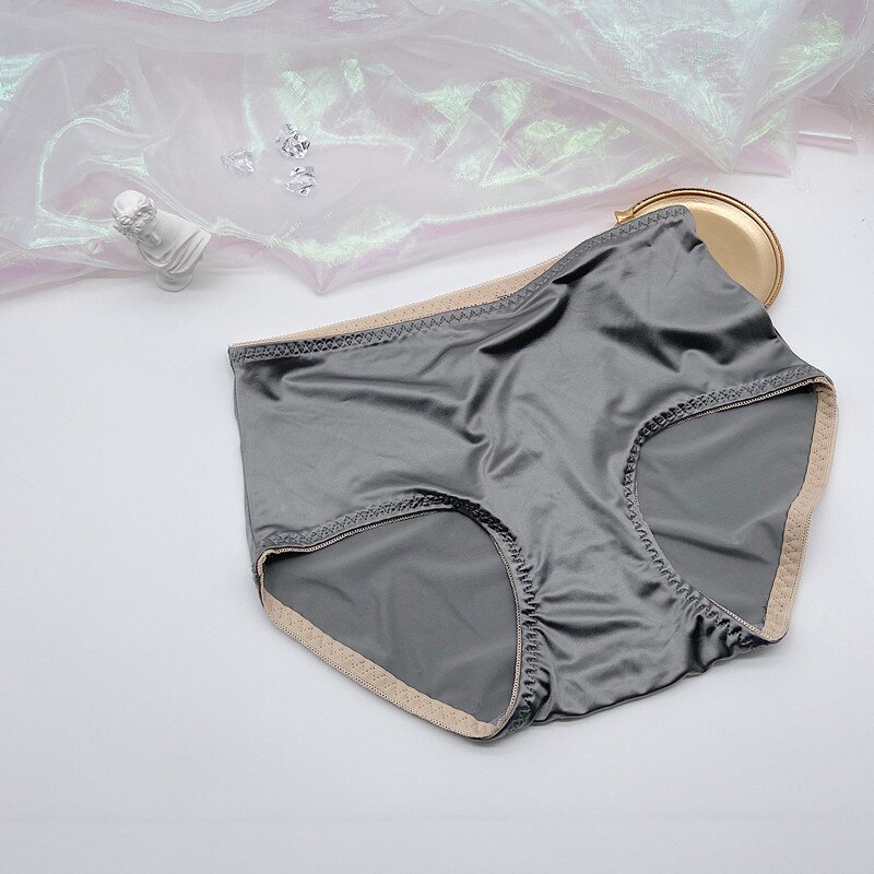 Silk Satin Panties for women Sexy Seamless Lingeri... – Grandado