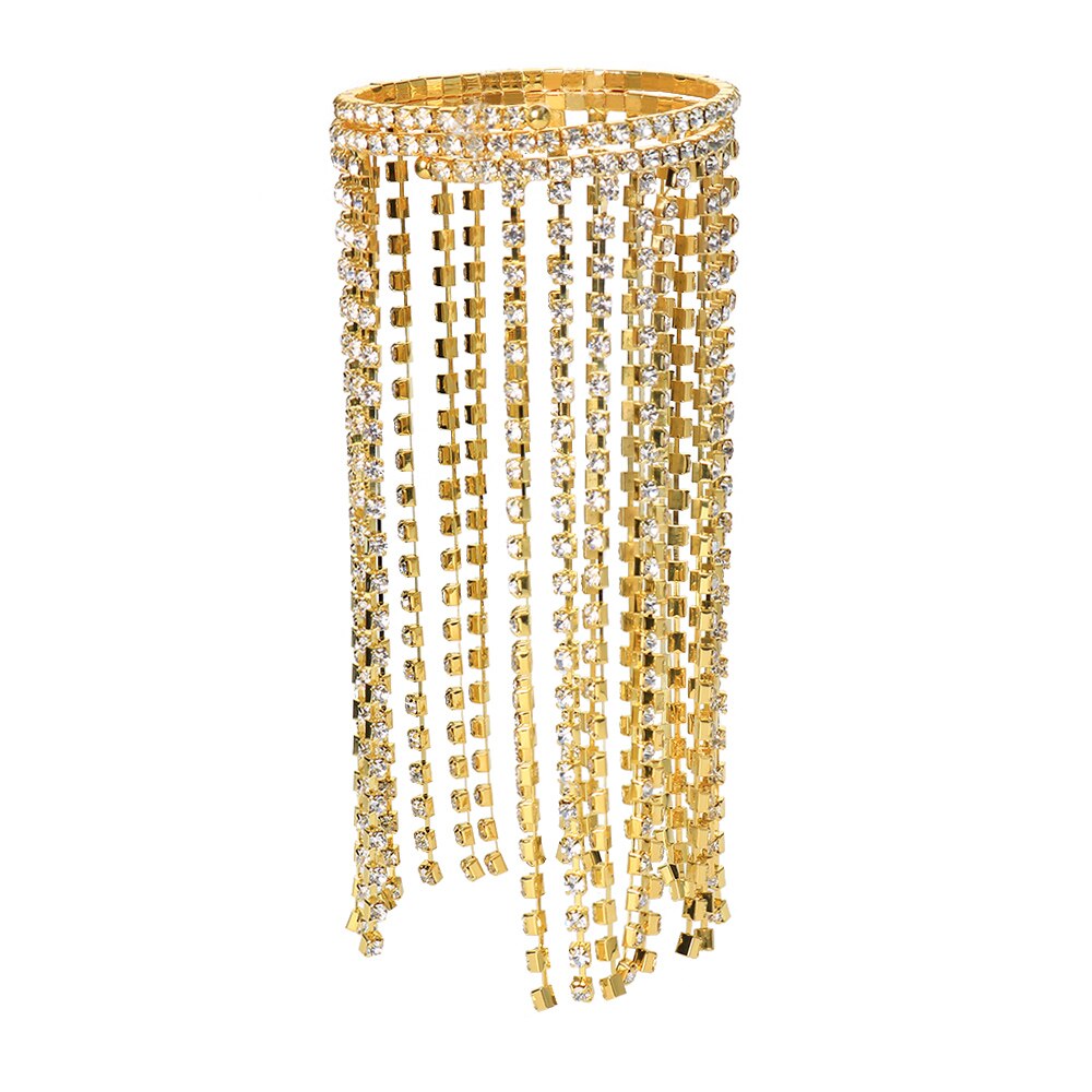 1Pc Stonefans Vol Strass Kwastje Verstelbare Enkel... – Grandado