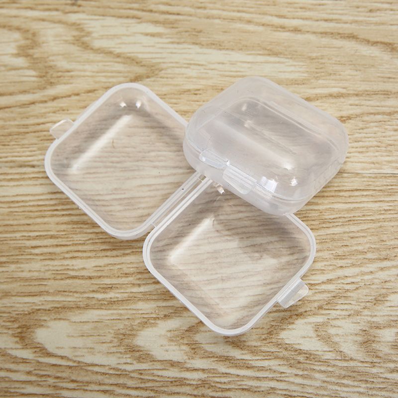 20Pcs Square Mini Clear Plastic Storage Containers... – Grandado