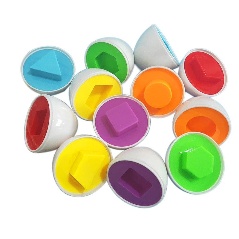 3pcs Mix Colors&Shapes Learning Math Toys Smart Eg... – Vicedeal