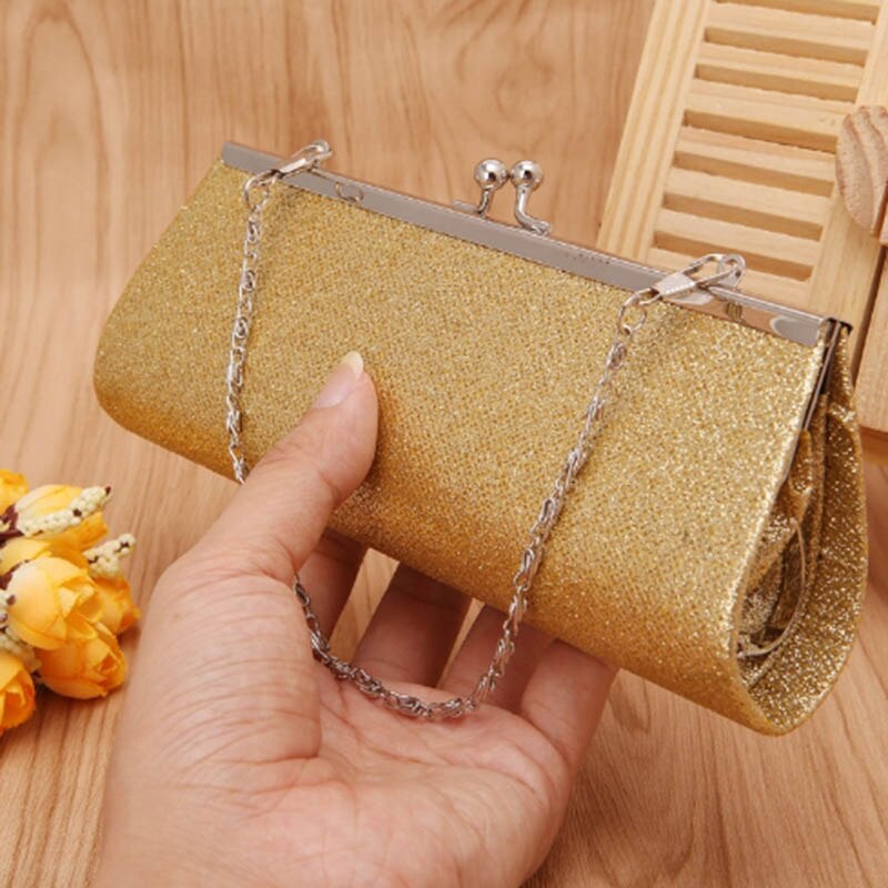 Women Glitter Clutch Purse Evening Party Wedding B... – Grandado