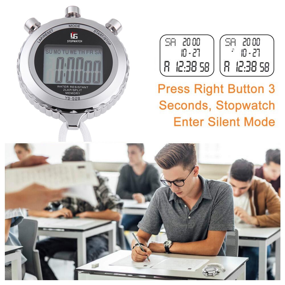 Large Display Mute Anti Slip With Strap Fitness Co... – Vicedeal