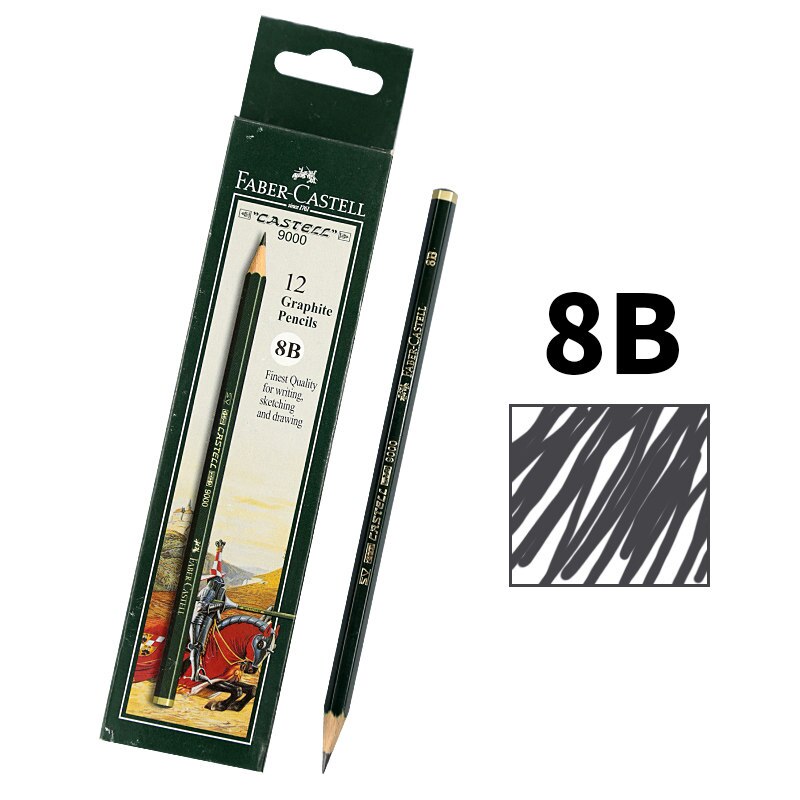 Faber-Castell 9000 Standard Pencil Drawing Animals... – Grandado