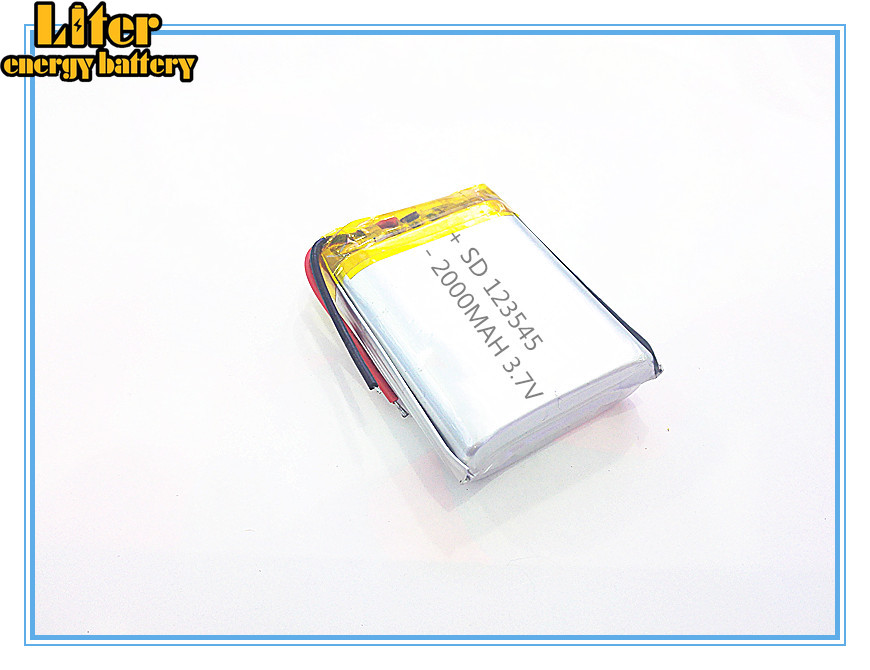 3.7 V Lithium Polymer Battery 2000 Mah 123545 Spea... – Vicedeal