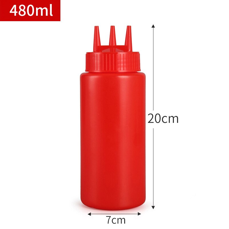 360Ml Knijpen Fles Met 3 Gat Saus Azijn Olie Ketch... – Grandado