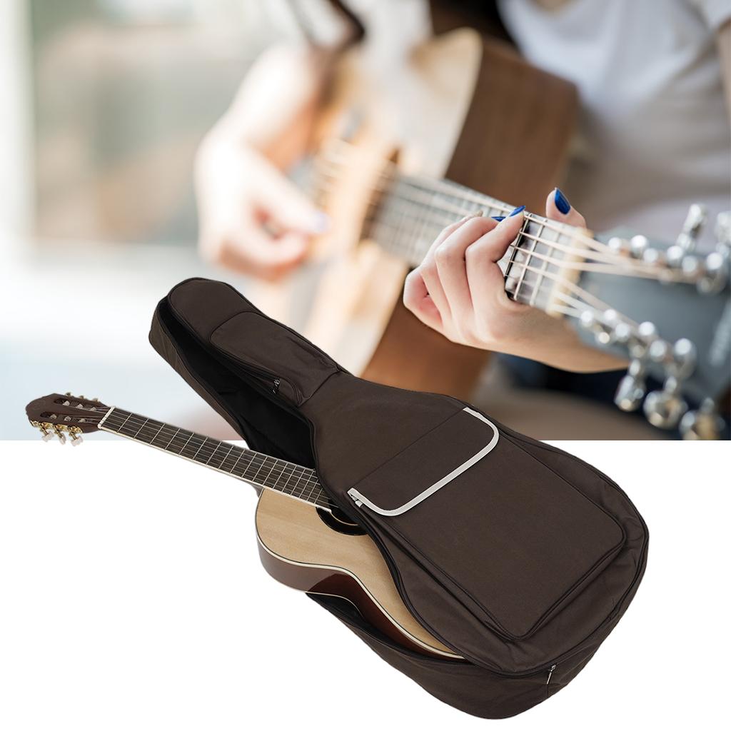40/41 inch Acoustic Guitar Bag Dustproof Double Sh... – Vicedeal