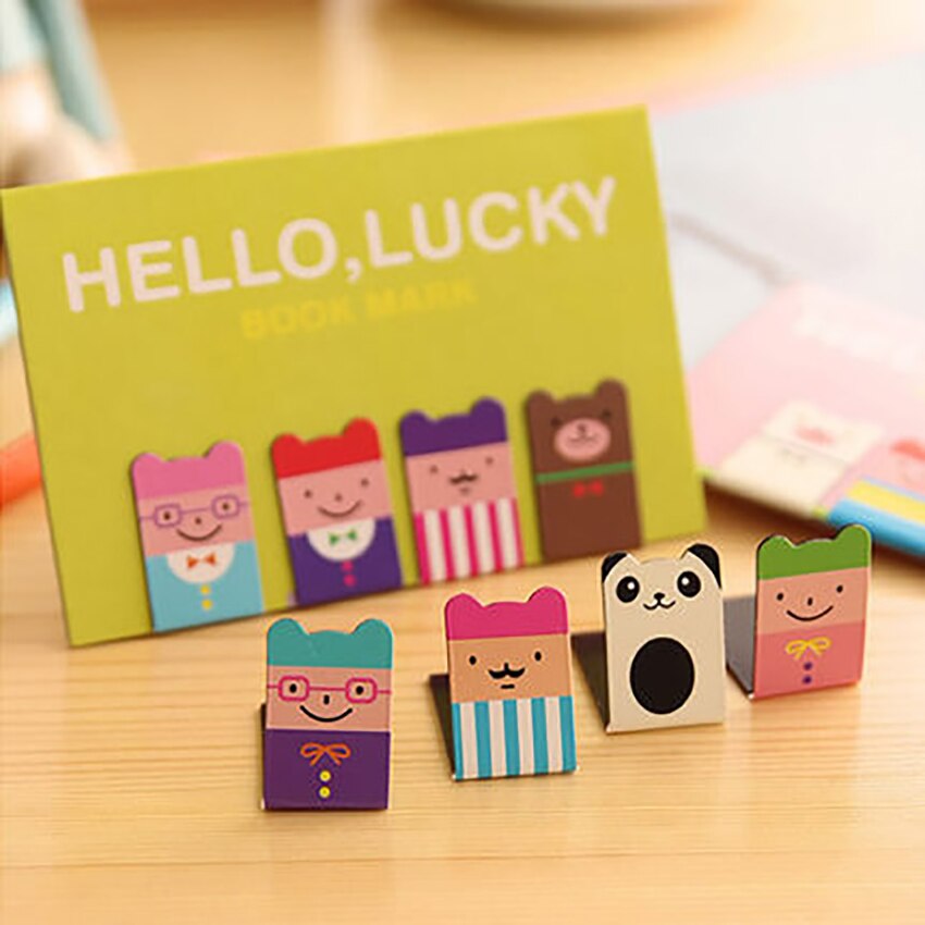 4PCS/Set Lovely Cartoon Magnetic Bookmarks Page Ho... – Grandado