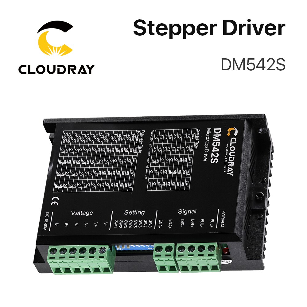 Dm542s stepmotor driver 2- fase digital step motor... – Grandado