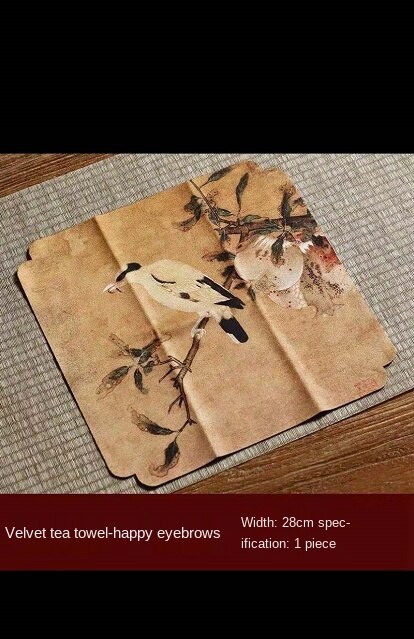 Fluwelen Theedoek Absorberende Zen Chinese Stijl V Grandado