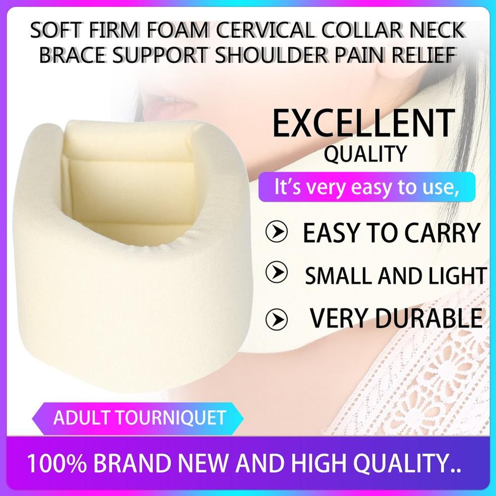 Adjustable Foam Neck Braces Collar Dislocation Fix... – Grandado