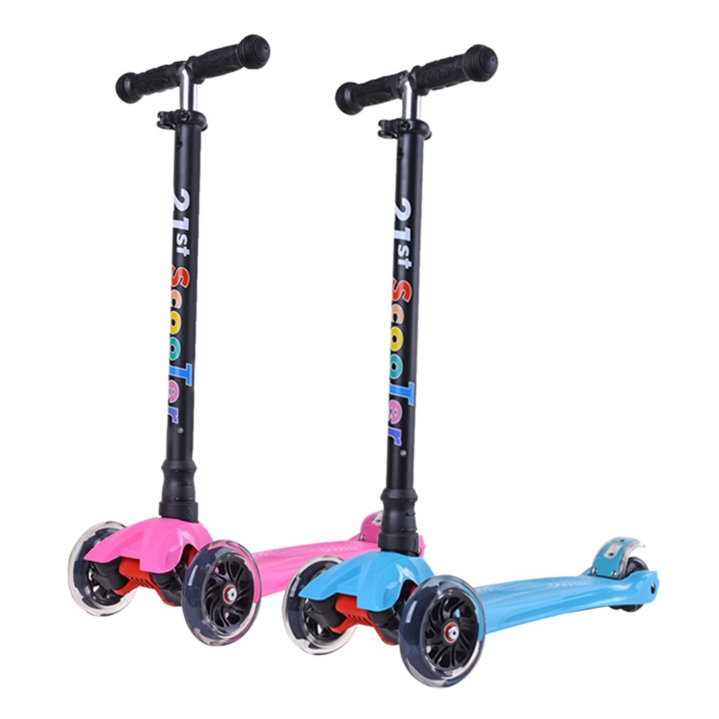 Lightweight Adjustable Height 4 Wheels LED Flashin... – Vicedeal