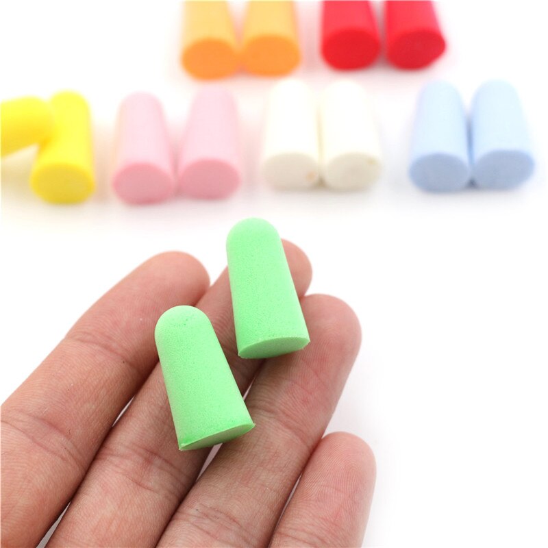 10 Pair PU Foam Ear Plugs Anti Noise Snore Earplug... – Vicedeal