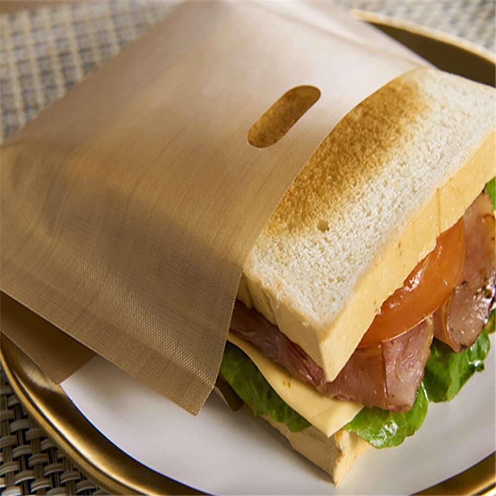 5pc Toaster Bags for Grilled Cheese Sandwiches Mad... – Vicedeal