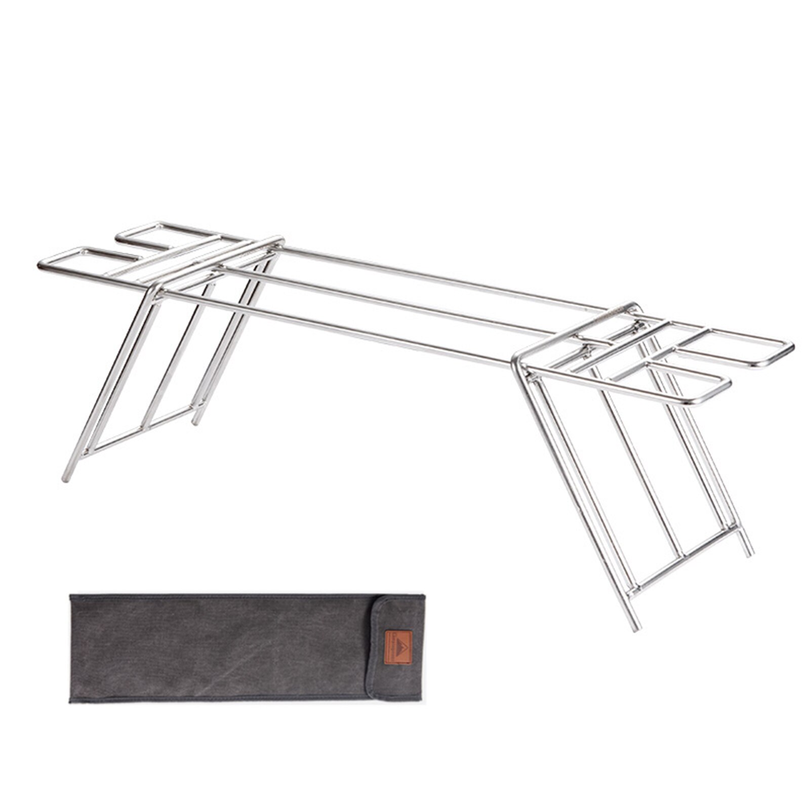 Portable Camping Grill Rack Folding Compact Stainl... – Grandado