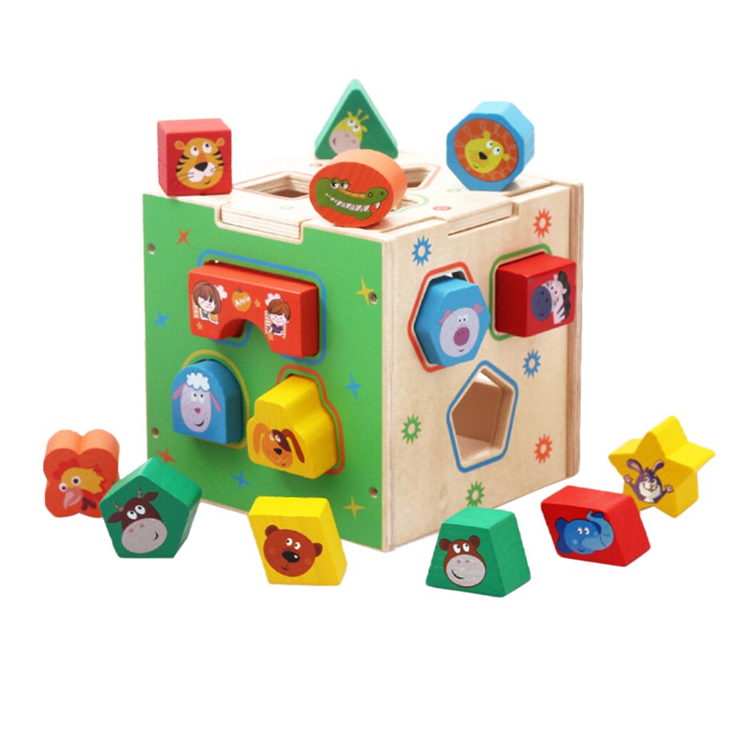 Baby Blocks Shape Sorter Toy - Children Blocks Inc... – Grandado