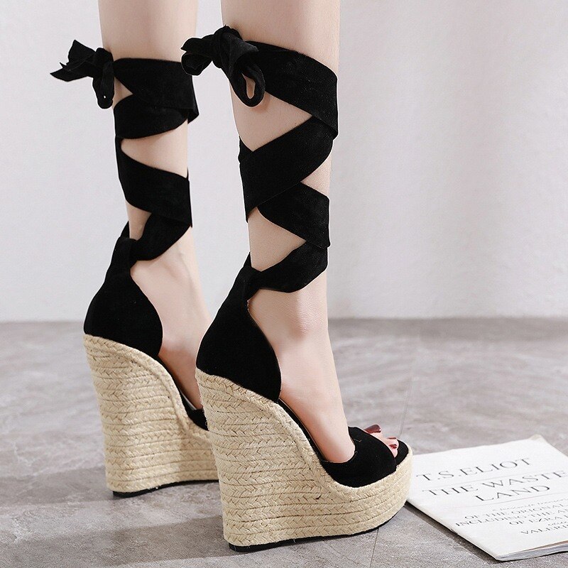 35 ~ 43 frauen Keil Sandalen Weiblichen Plattform ... – Vicedeal