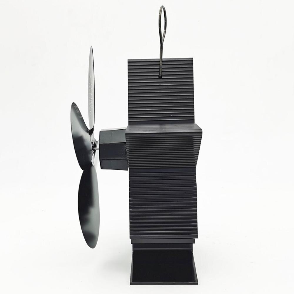 4 blad eldstad fläkt värmedriven spis fläkt ved ve... – Grandado