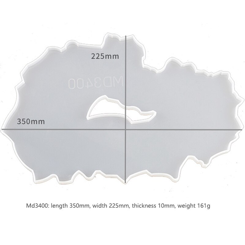 Vormige Fruit Tray Mould Crystal Epoxy Lade Diy Co... – Grandado