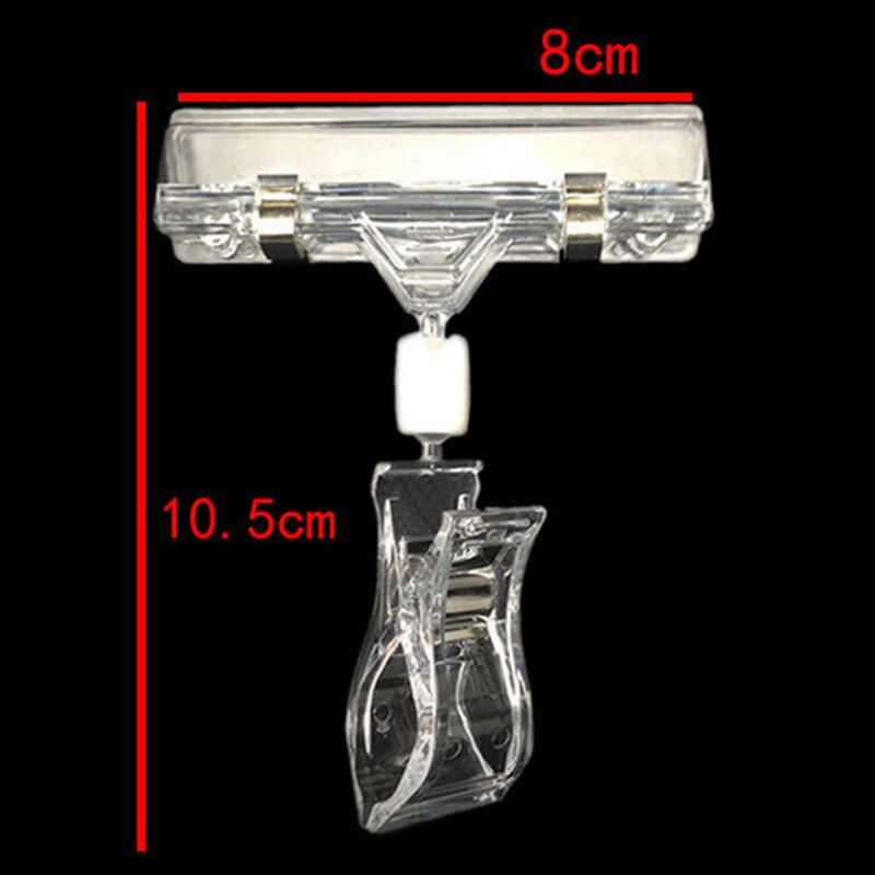 20x Transparent Plastic Signs Showing Price Tag Ha... – Grandado