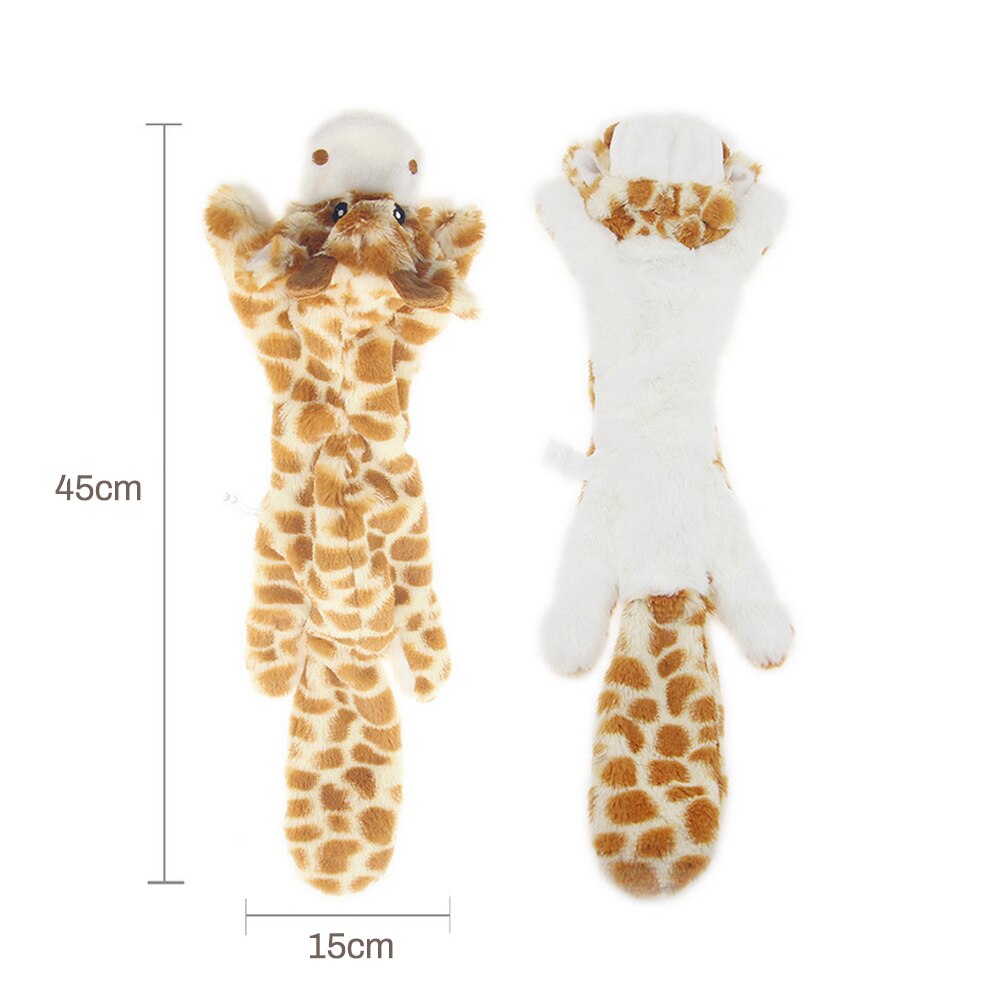 Dog Chew Squeak Toys Plush Squeak Pet Rabbit Anima... – Grandado