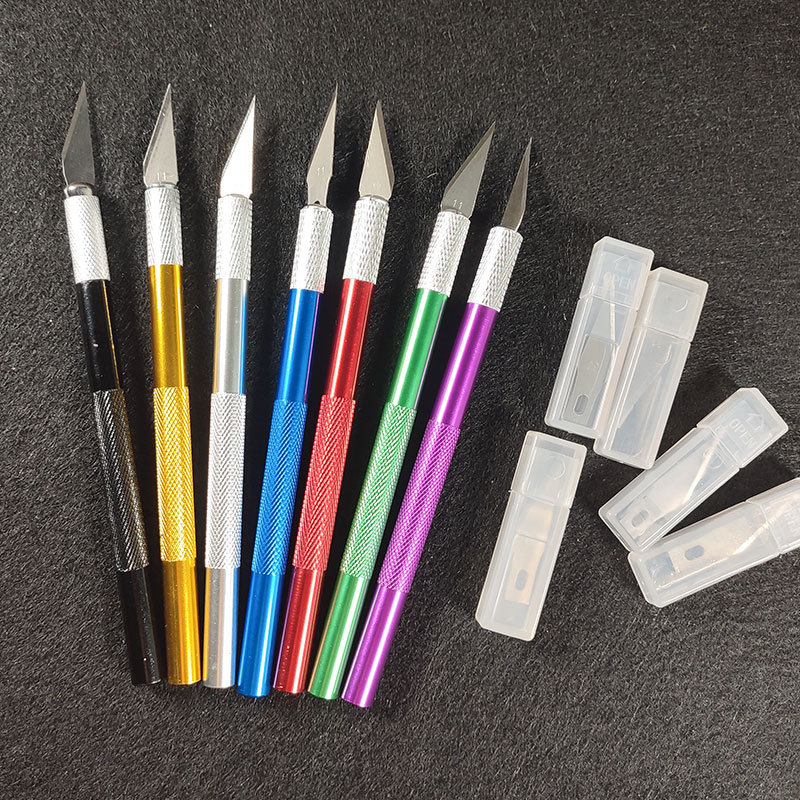1 Set Carving Metal Scalpel Knife Tools Kit Wood P... – Grandado