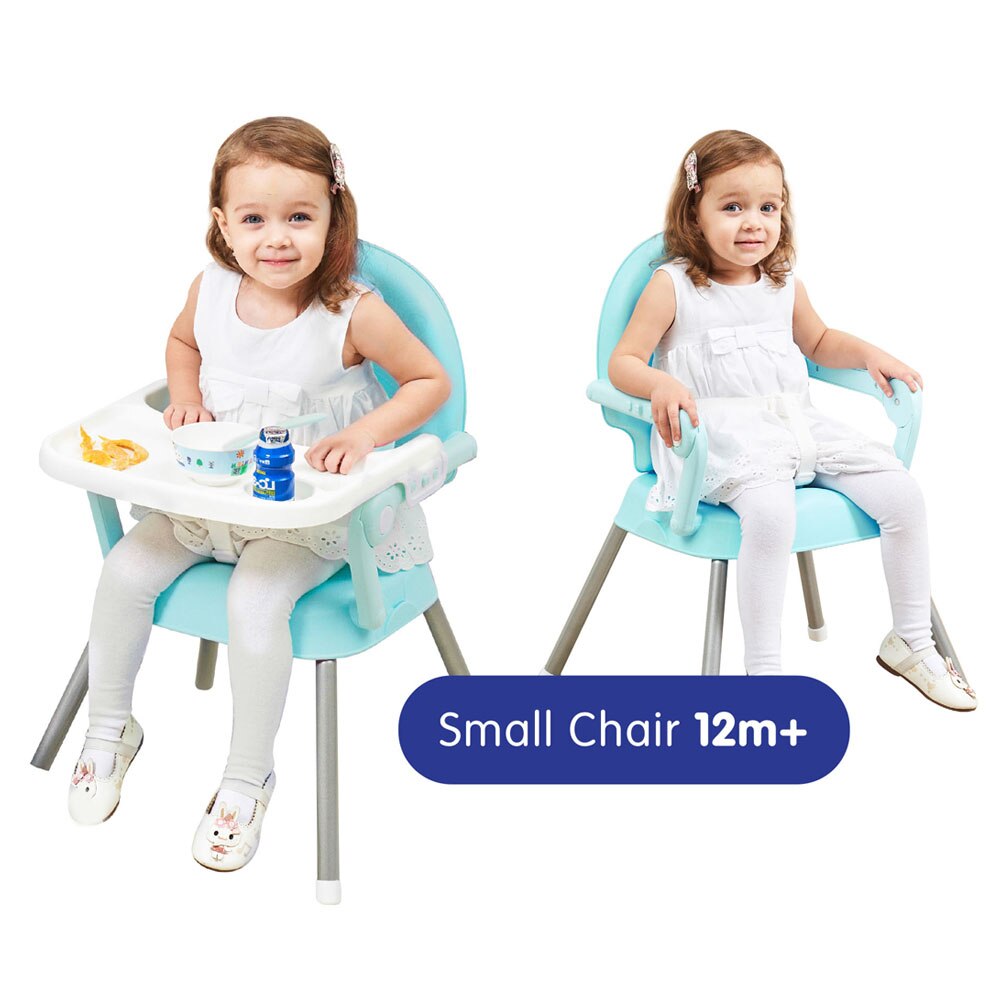 4 in 1 foldable baby high chair cheap kids dining ... – Grandado