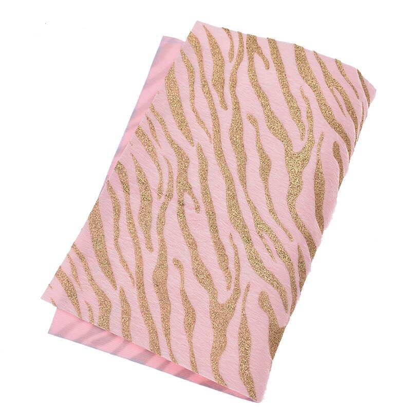29X21Cm Zebra Patroon Synthetisch Leer Stof Kunstl... – Vicedeal