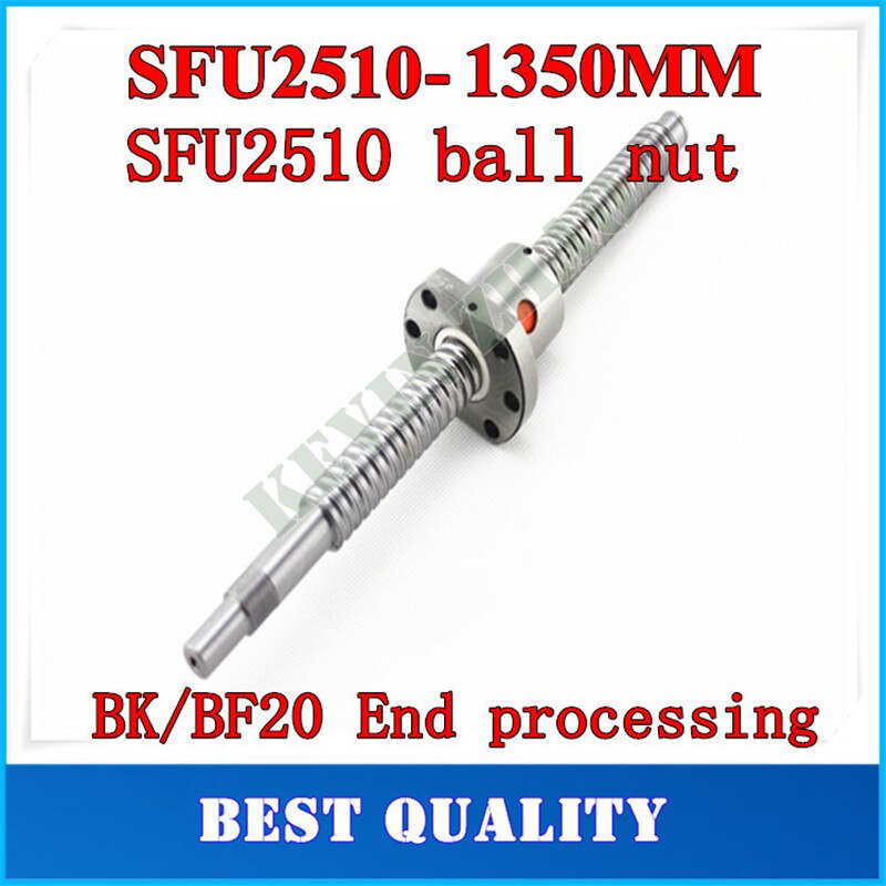 25mm 2510 Ball Screw Rolled C7 ballscrew SFU2510 1... – Grandado