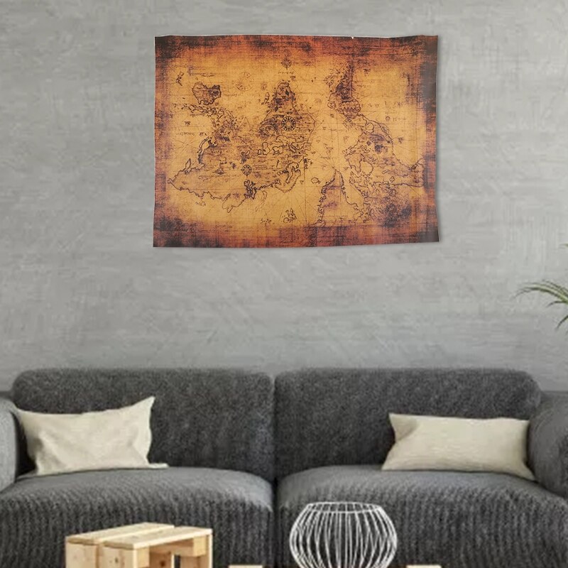 Y1UU Large Vintage Style Retro Paper Poster Globe ... – Grandado