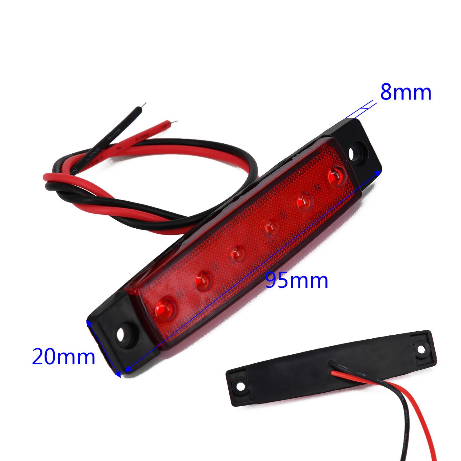 for Trailer Truck Side Marker Light Clearance 28cm... – Grandado