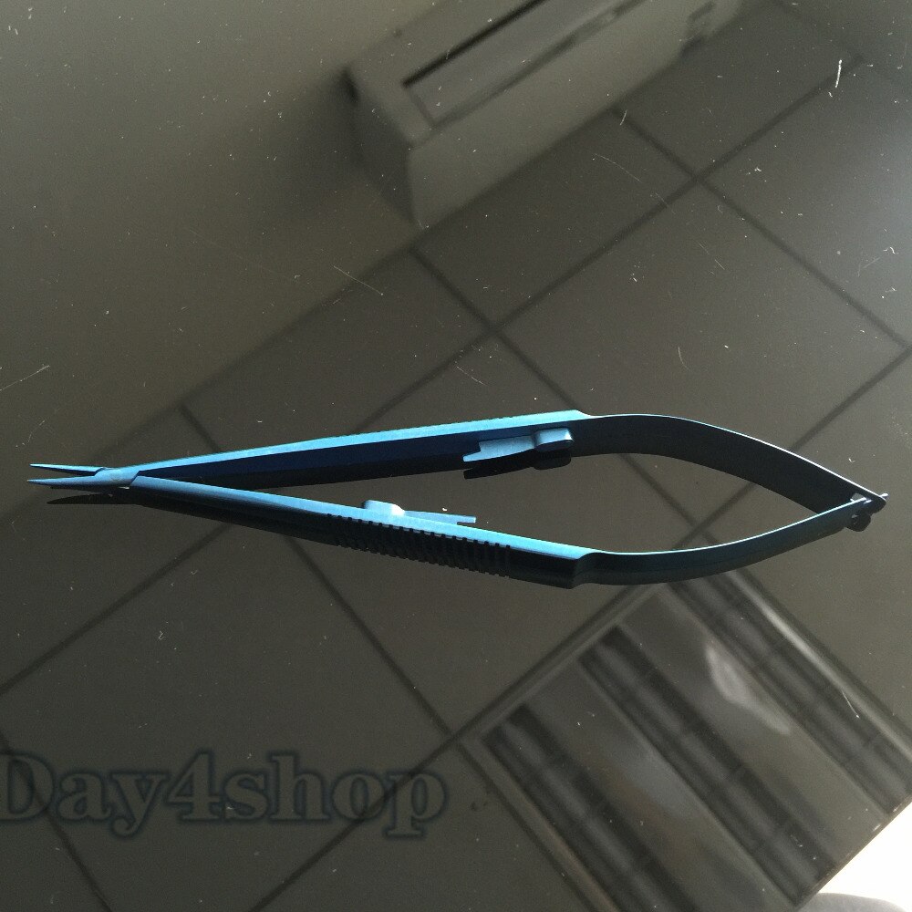 Titanium Castroviejo Needle Holder curved Ophthalm... – Grandado