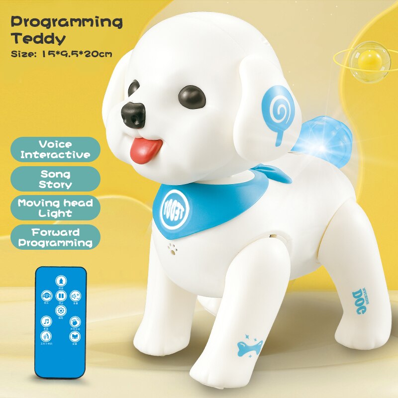 Remote Control Teddy Doggie RC Dog Toy for Childre... – Grandado