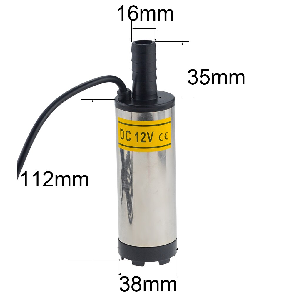 Silvery Portable Mini 12V 24V DC Electric Submersi... – Vicedeal