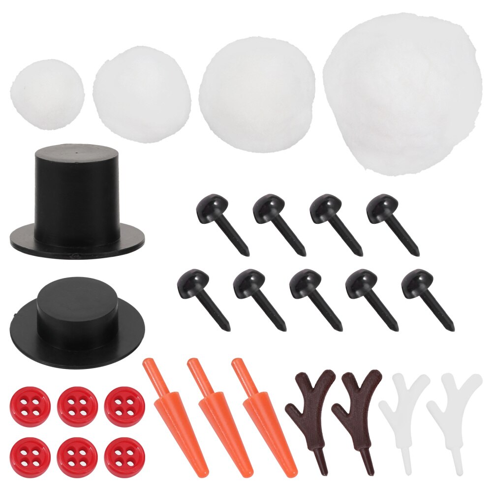 3 Sets Funny Christmas DIY Material Christmas Snow... – Grandado