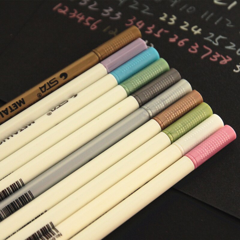 STA 6551 Metal Mark Pen Color Marker Graffiti Pen ... – Grandado