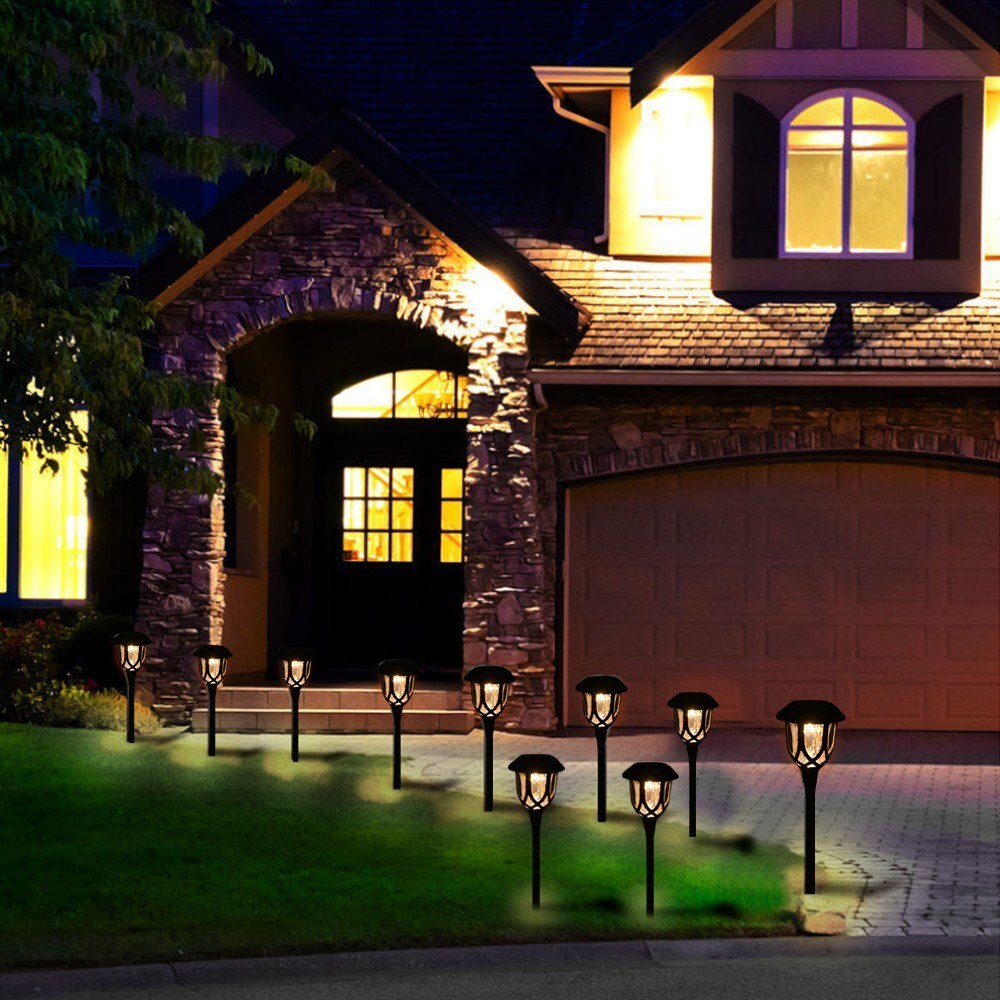 Solar Grond Lichten Tuin Patio Pathway Buitenverli... – Grandado