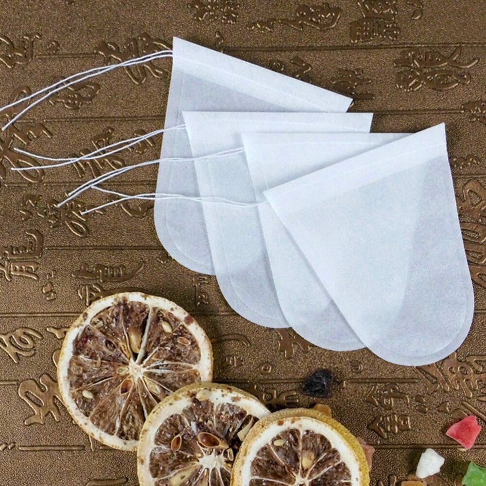100 sacos de papel descartáveis do filtro do chá d... – Grandado