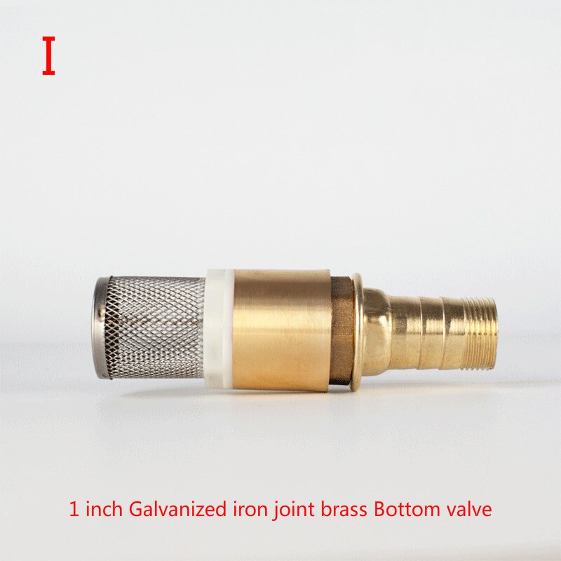 1/2" 1" Brass Check Valve With Mesh Strainer Filte... – Vicedeal