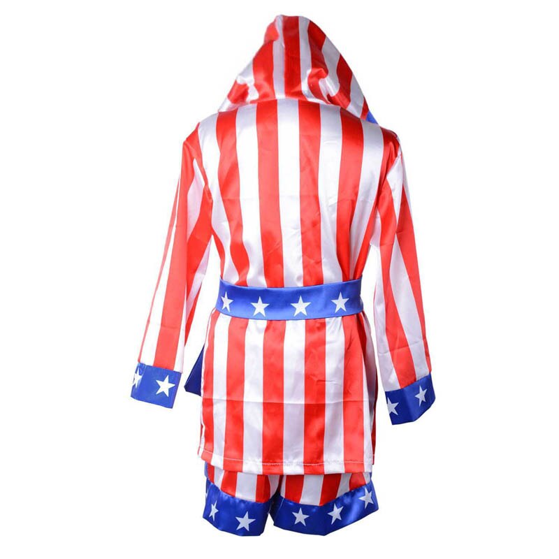Children boy red black Rocky Balboa boxer costume ... – Vicedeal