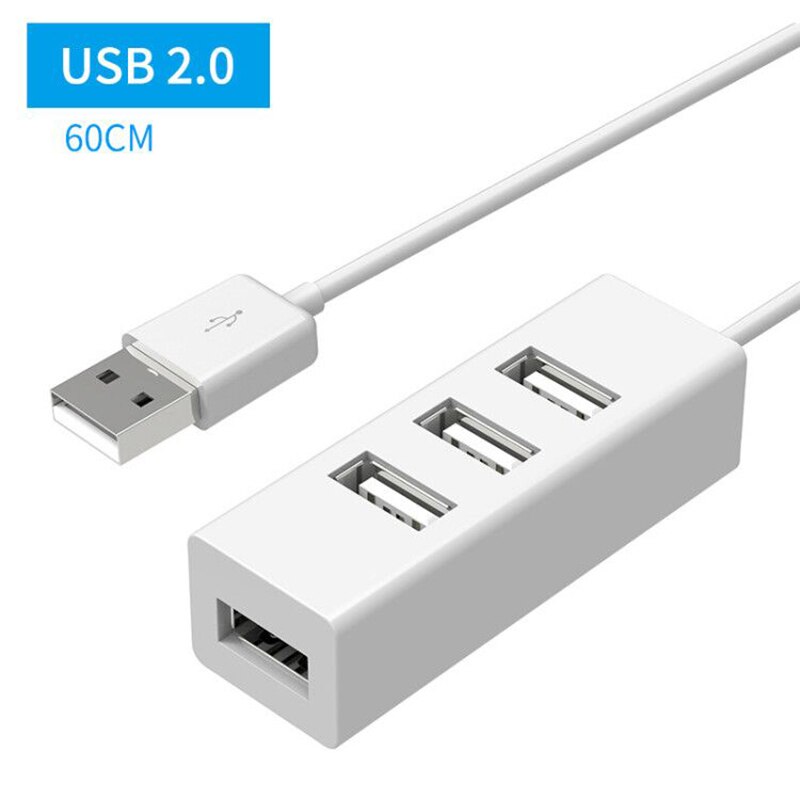 Hub USB Multi 2,0 Hub USB Splitter High Speed 4 Po... – Vicedeal