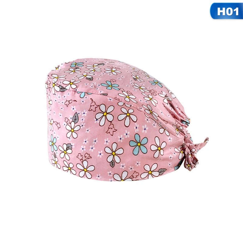 Unisex Surgical Cap Doctor Nurse Cotton Bouffant C... – Vicedeal